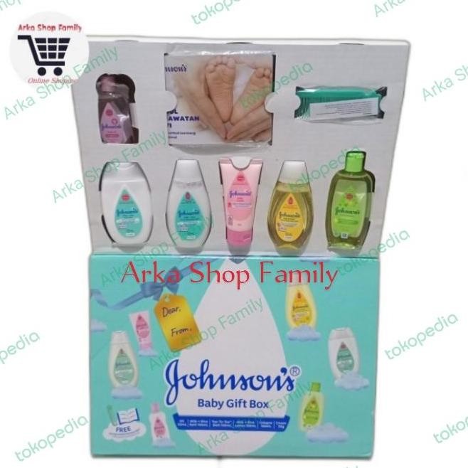 NEW JOHNSONS Baby Gift Box Set Johnson's Hampers Baby Equipment Package ...