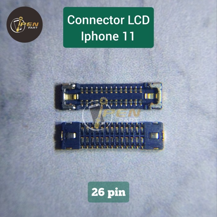 MESIN LAYAR Original Iphone 11 Lcd Connector Socket Connector Screen on ...