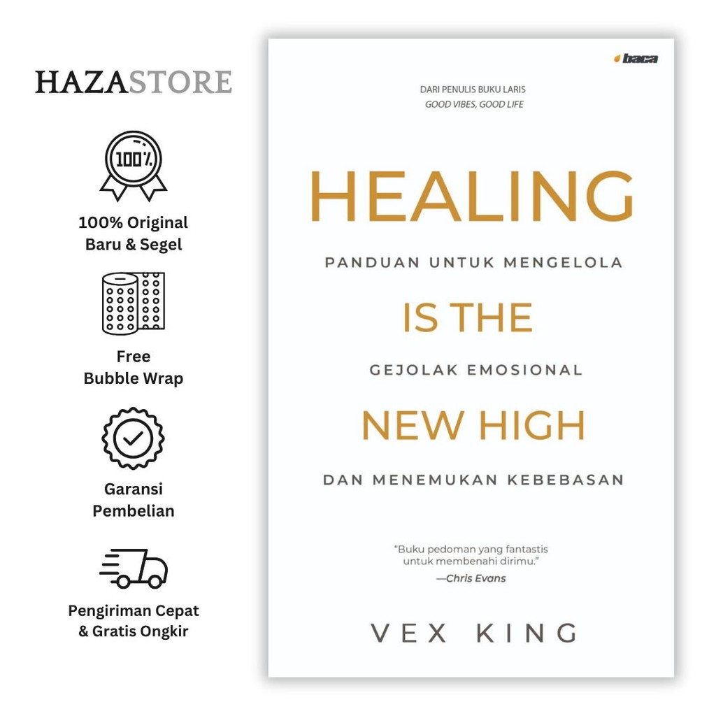 Healing Is the New High Book - Vex King - Reading Publisher 100% Original | Shopee Malaysia