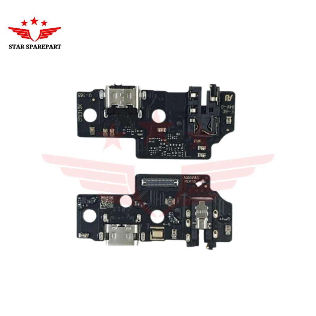 Flexibel SAMSUNG A05 / A055F + CHARGER CONNECTOR + HANDSFREE CONNECTOR ...