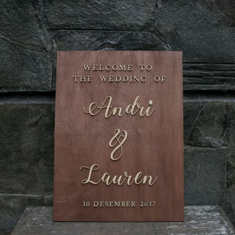 Welcome Sign / Wedding Sign / Backdrop / Letter Board | Shopee Malaysia
