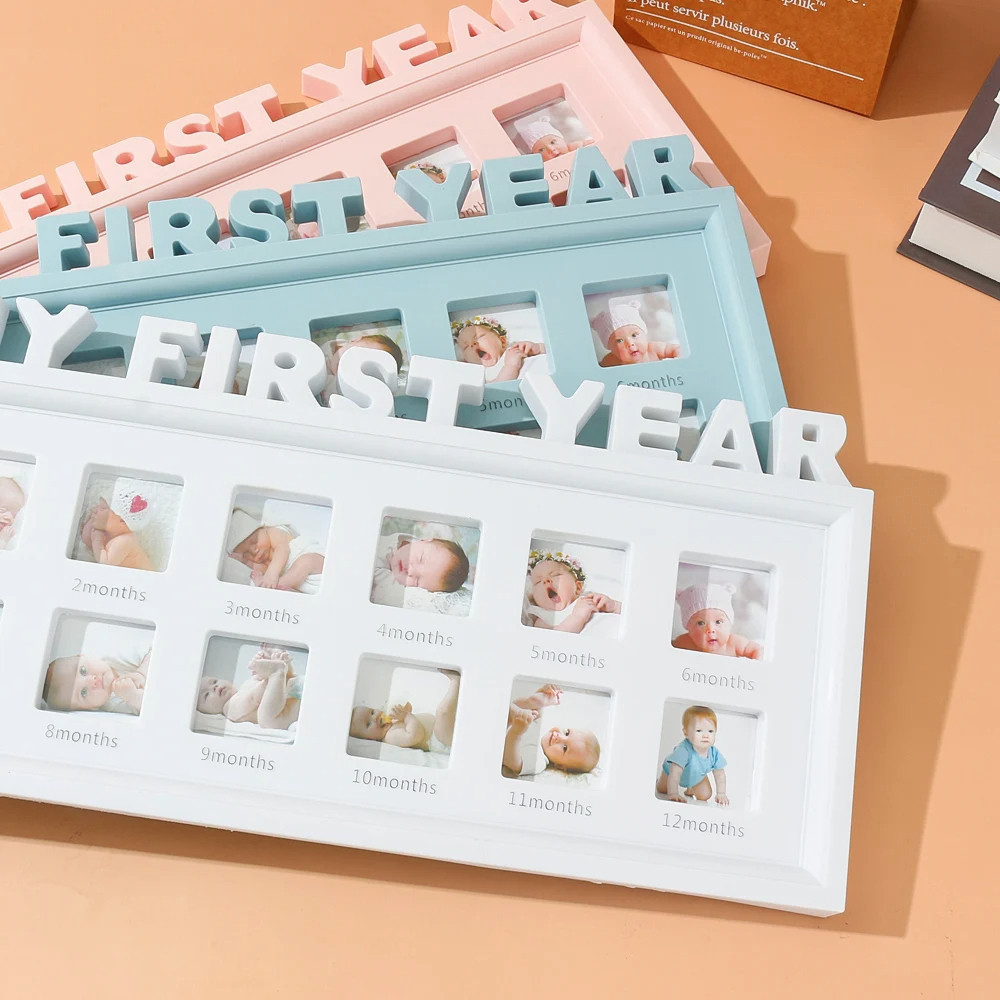 My First Year Baby Photo Figura Aesthetic My First Year Frame 11 month ...