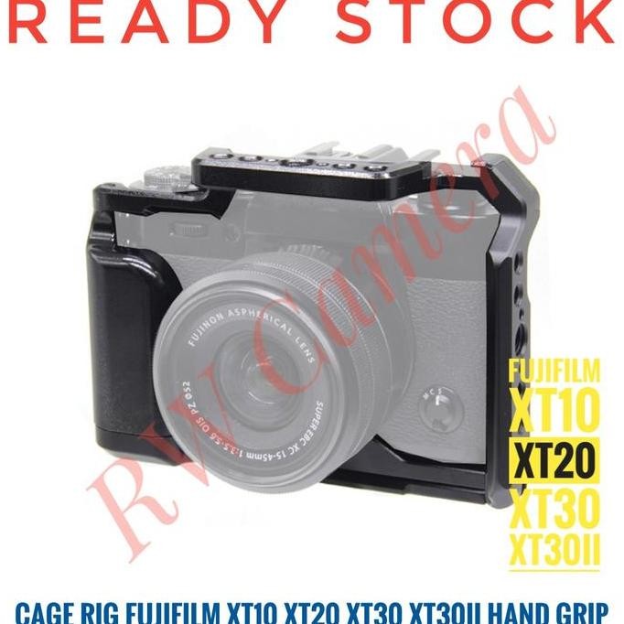 - Cage Rig Fujifilm XT20 XT30 XT30II XT10 Fuji Hand Grip Bracket Plate ...