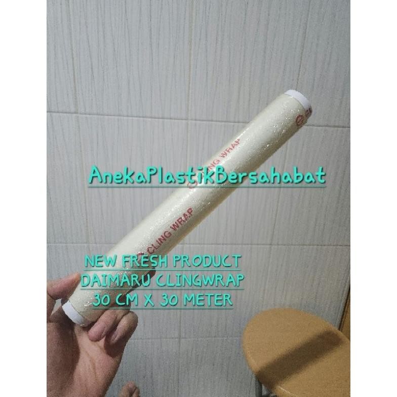 New PACKAGING daimaru clingwrap 30cm wide x 30 meters long (with ...