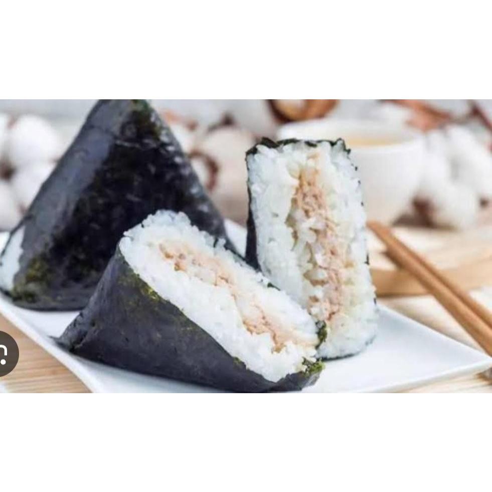 MERAH Sushi NORI ONIGIRI 100 SHEETS LIST RED ONIGIRI 100 SHEETS PREMIUM ...