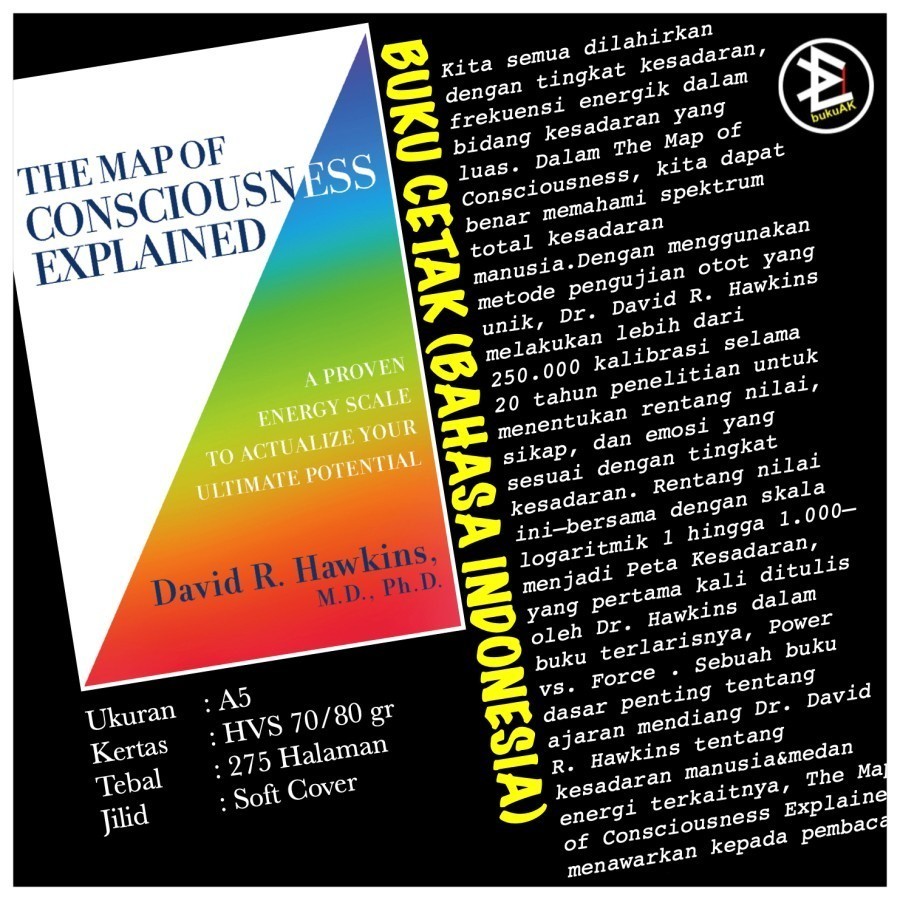 The Map of Consciousness Explained - David R. Hawkins | Shopee Malaysia