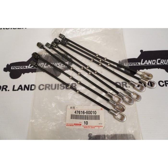 Hardtop FJ40 BJ40 1980-UP Rear Handbrake Wire ori 47616-60010 Premium ...