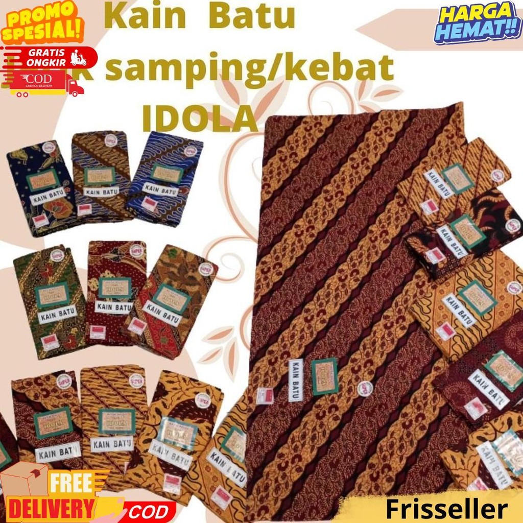 Colorful Sogan Idol Batik Jarik Stone Cloth | Shopee Malaysia