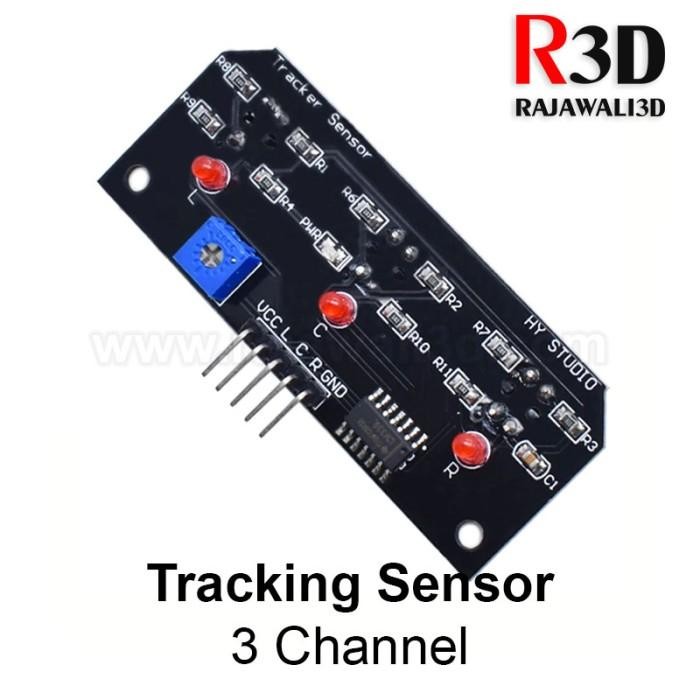 Infrared Sensor 3 Channel Tracing Robot Line Follower Avoider | Shopee ...