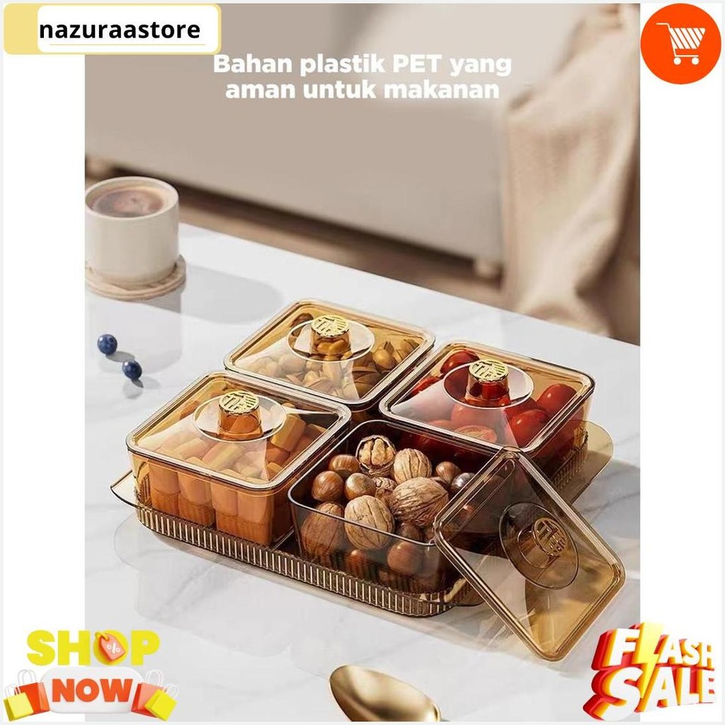 Dejavu Minimalist Candy Jar Tray Eid Hari Raya Aesthetic Candy ...