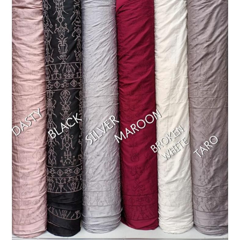 Original Silk Embroidered Arm Fabric || Price Per Half Meter (50 Cm ...