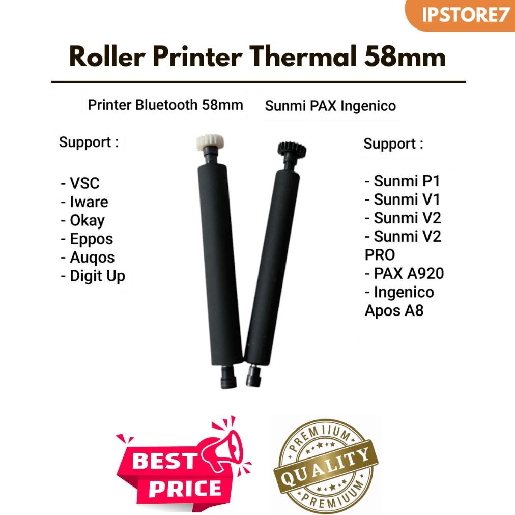 58mm Thermal Bluetooth Printer Roller Sunmi V1 V2 V2PRO P1 PAX A920 ...
