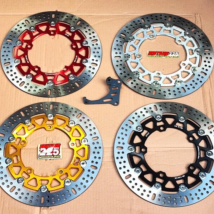 DELKEVIC 320MM R15 V3 V4 MT15 XSR XABRE FRONT DISC DISK and Original Bracket | Shopee Malaysia