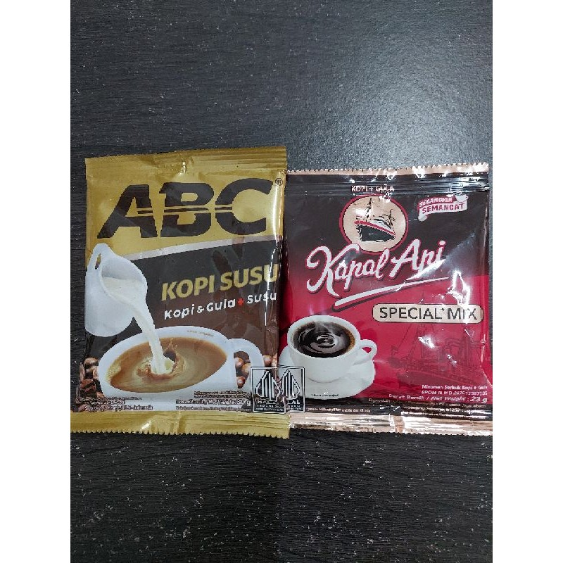 Kapal api special mix sachets 23gr / ABC milk coffee coffee & sugar + milk 30g | Shopee Malaysia