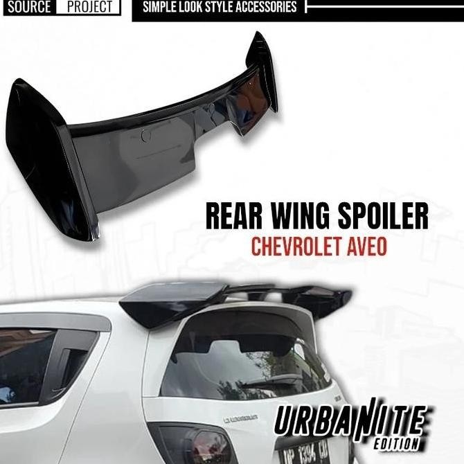 REAR WING SPOILER URBANITE - CHEVROLET AVEO Limited Original | Shopee ...