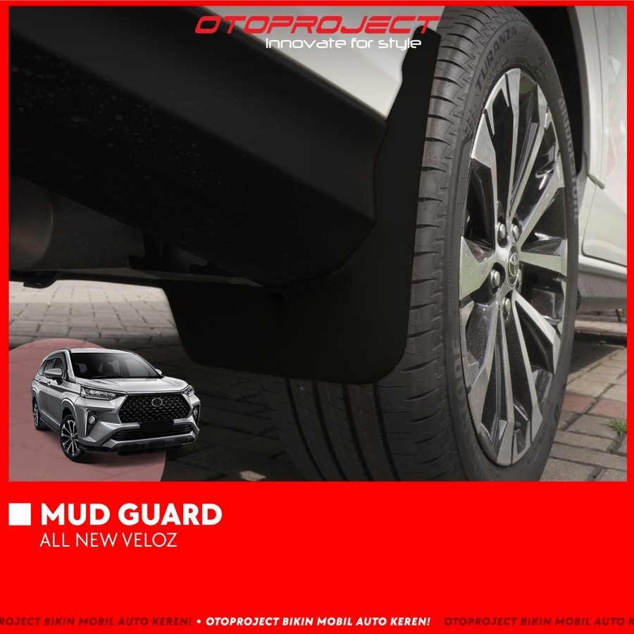 Otoproject - Mud Guard AN Veloz 2021 (4 Pcs) | Shopee Malaysia