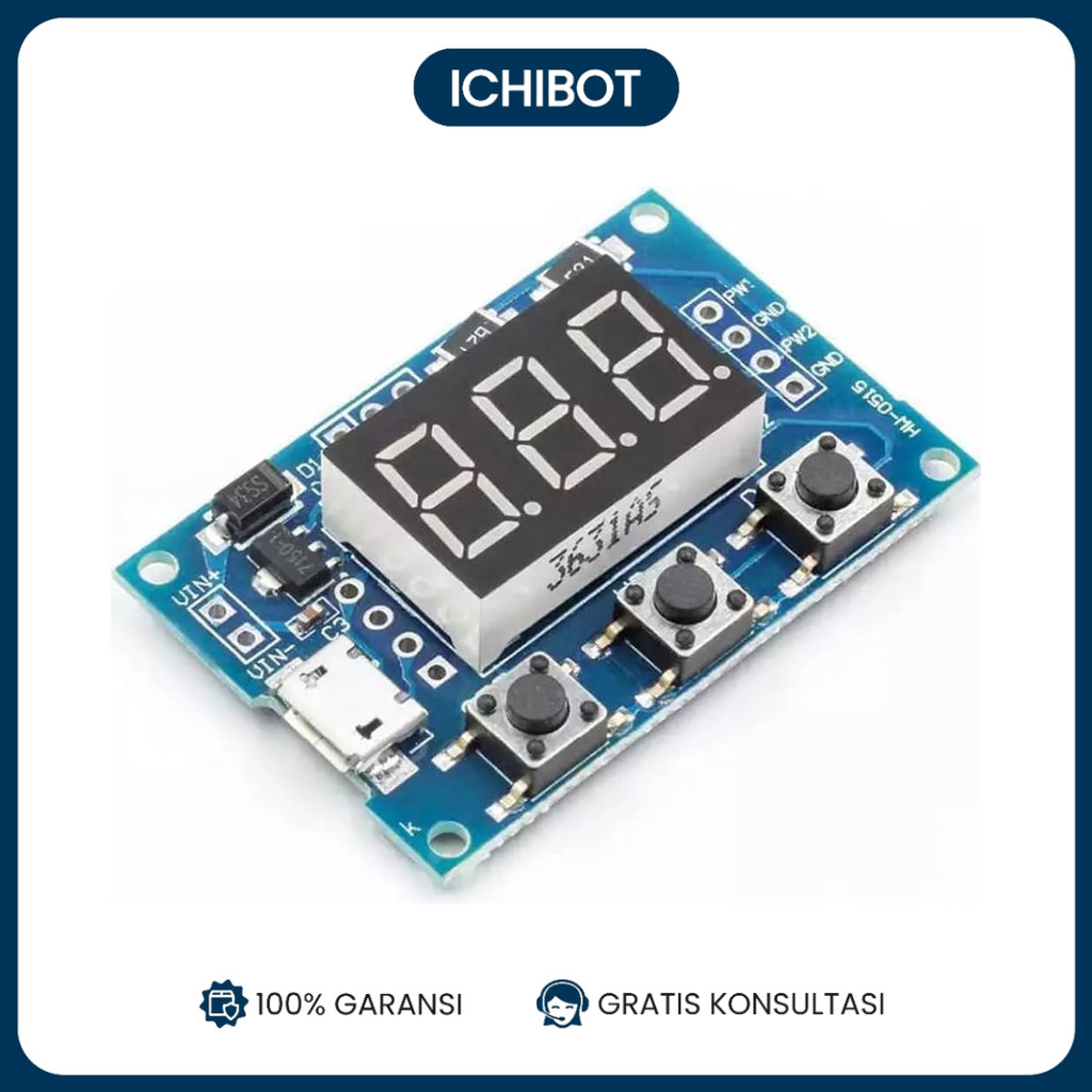 2 Independent PWM Signal Generators - Adjustable Pulse Frequency Module | Shopee Malaysia