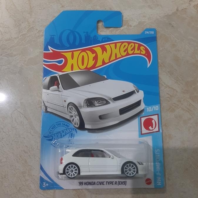 Restock HOTWHEELS 99 CIVIC TYPE R EK9 JAPAN CARD BACK SIDE JAPANESE ...