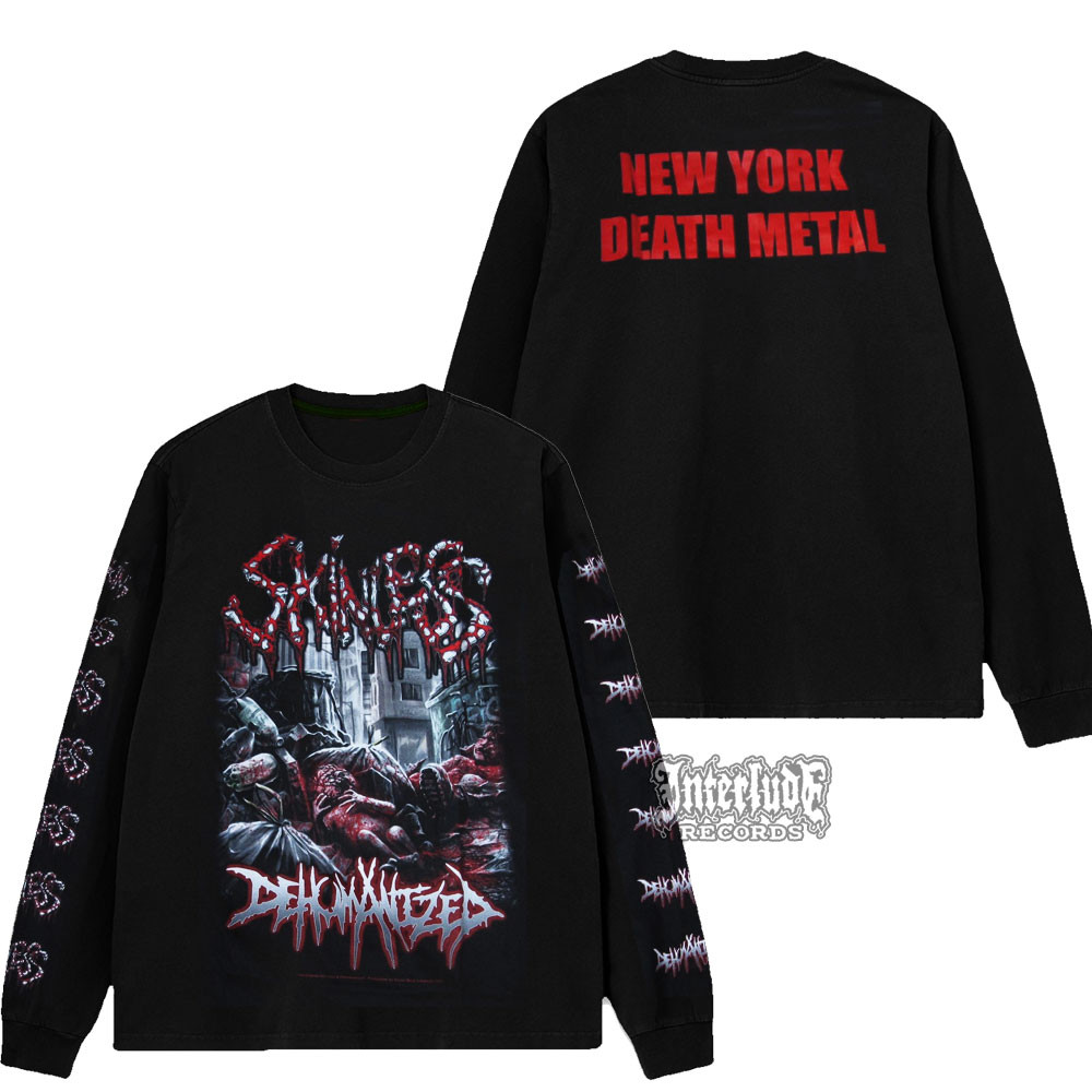 Longseeve - SKINLESS X DEHUMANIZED - New York Death Metal | Shopee Malaysia