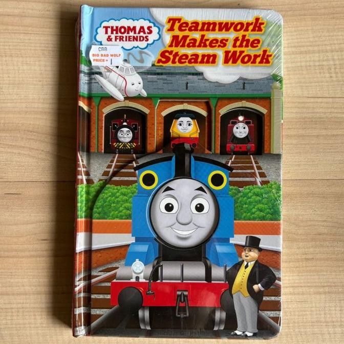 Thomas & Friends Book - Teamwork Makes the Steam Work | Shopee Malaysia