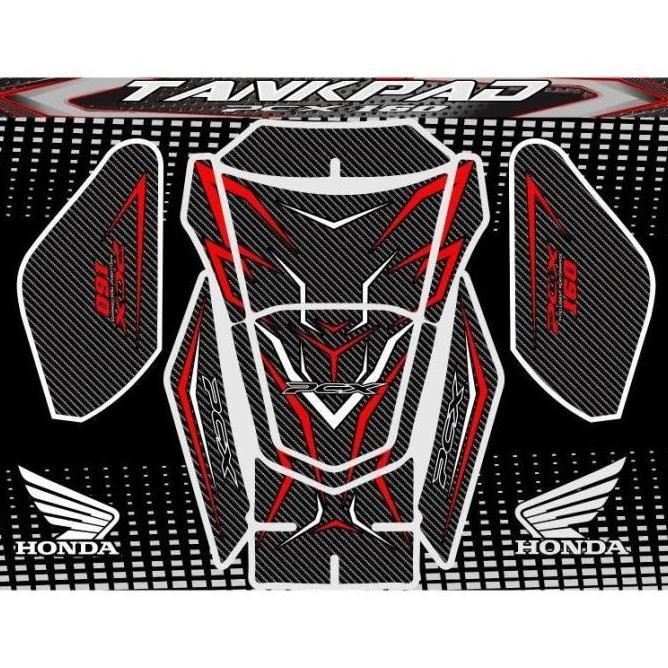 Body Protector Pcx 160 New 2021 - 2023 CARBON MOTIF 6D / Tankpad ...