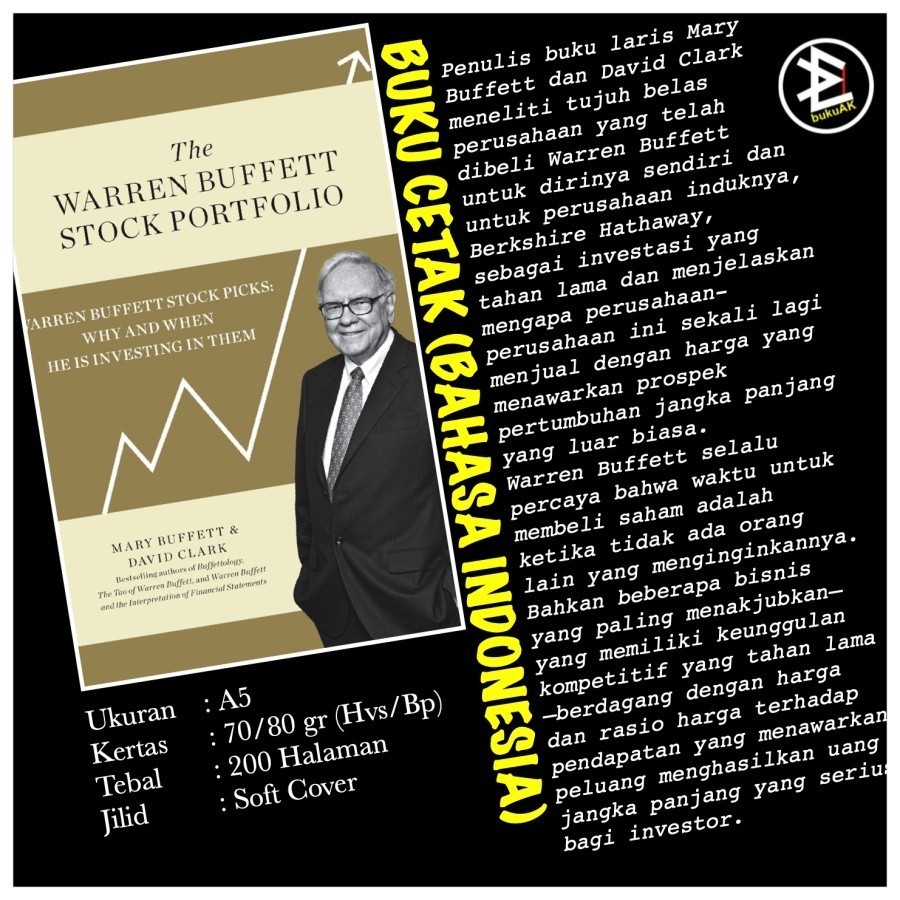 The Warren Buffett Stock Portfolio book - Mary Buffett | Shopee Malaysia