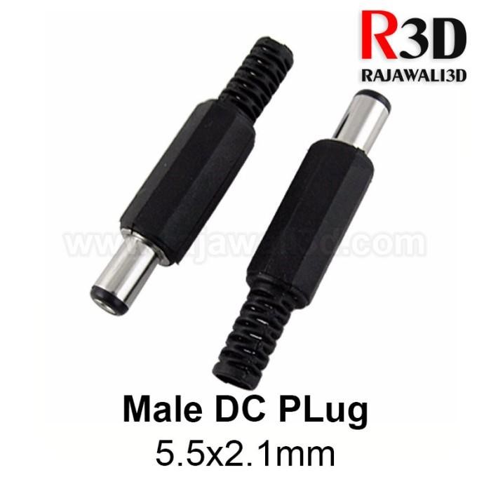 Dc Power Plug Male 2.1mm x 5.5mm | Shopee Malaysia