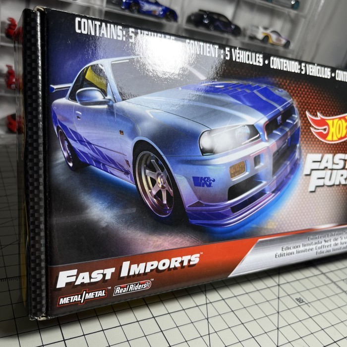 Hot WHEELS FAST FURIOUS FAST IMPORT SET + BOX READY | Shopee Malaysia