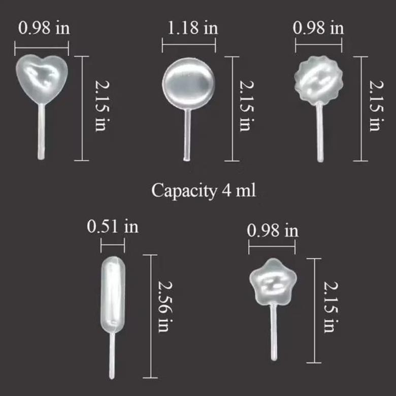 Plastic Pipette Cake Dessert Pipette Cake Food Cupcake 4Ml || | Shopee ...