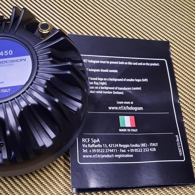 Original Tweeter Speaker RCF N450 Driver/ RCF N 450/ | Shopee Malaysia