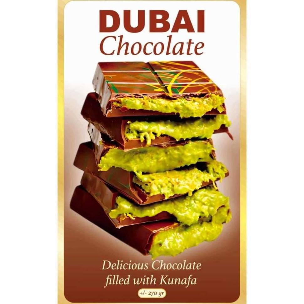 Chocolate Dubai With Unafa 320 Grams | Shopee Malaysia