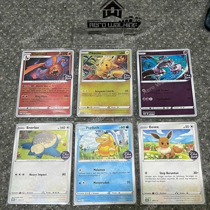 POKEMON x CHATIME SET - Charizard Pikachu Mewtwo | Rare Original ...