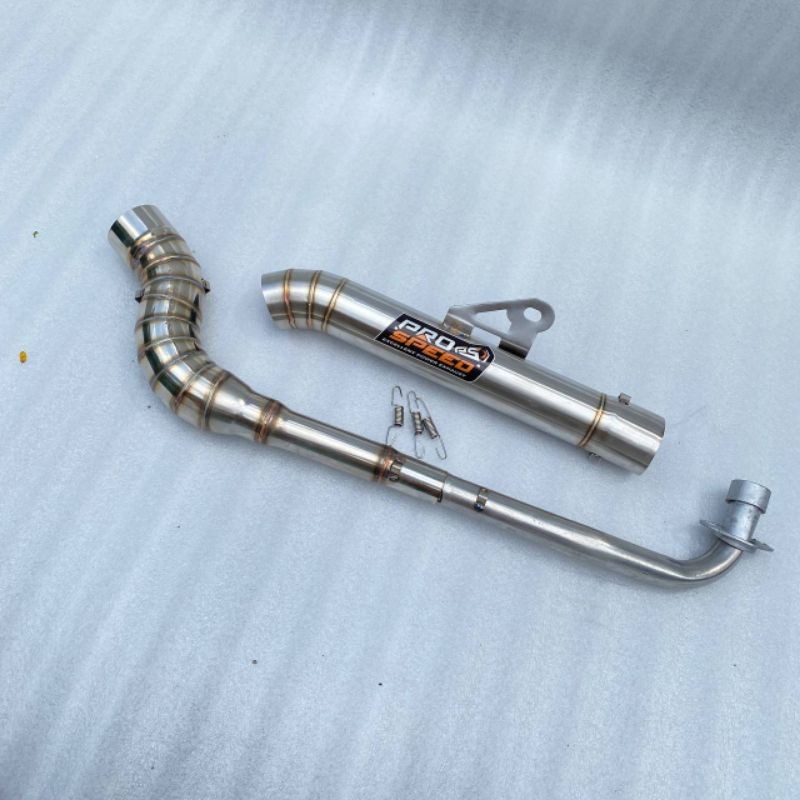 Highmount super open spec pipe canister pro speed 51mm exhaust muffler ...