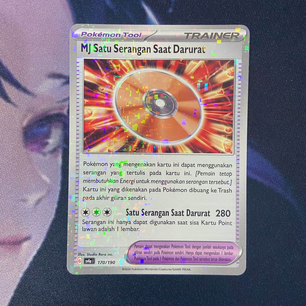 Pokemon (ID) mj one attack during emergency - SV4a 170/190 - MIRROR | Shopee Malaysia