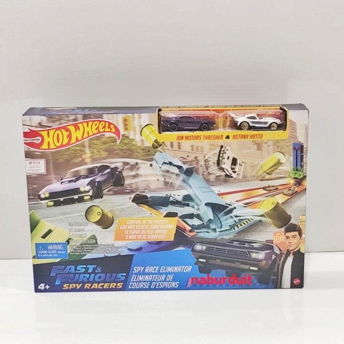Hot WHEELS FAST AND FURIOUS SPY RACE ELIMINATOR ORIGINAL MATTEL TOY ...