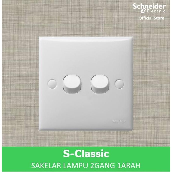 Series switch / 2 gang Schneider Switch (Clipsal) Type S-Classic ...