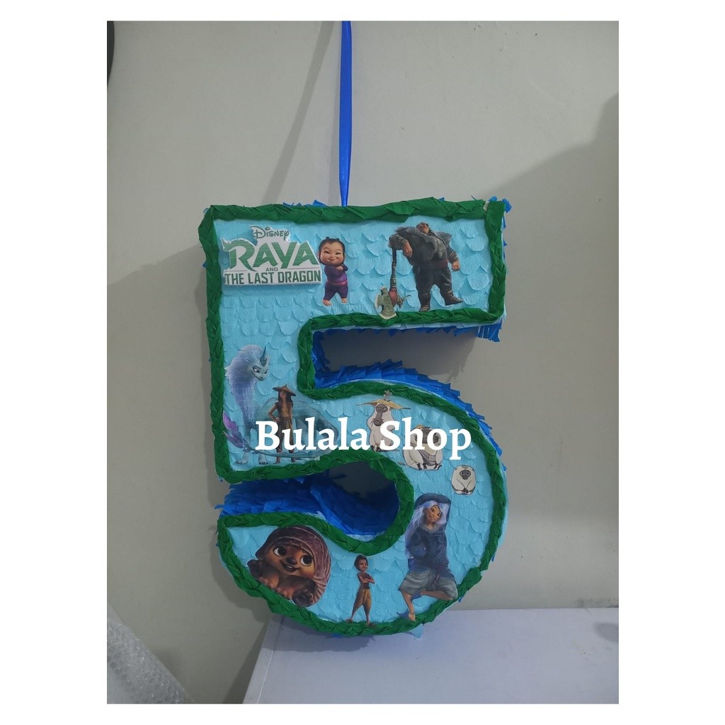 Hit Pinata / Birthday Character Pinata with Number 5 Motifs, Custom ...