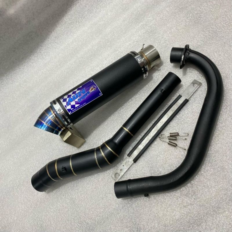 Super TUBE FULLSET ELBOW AND CANISTER AUN open SPEC pipe INLET 51MM ...
