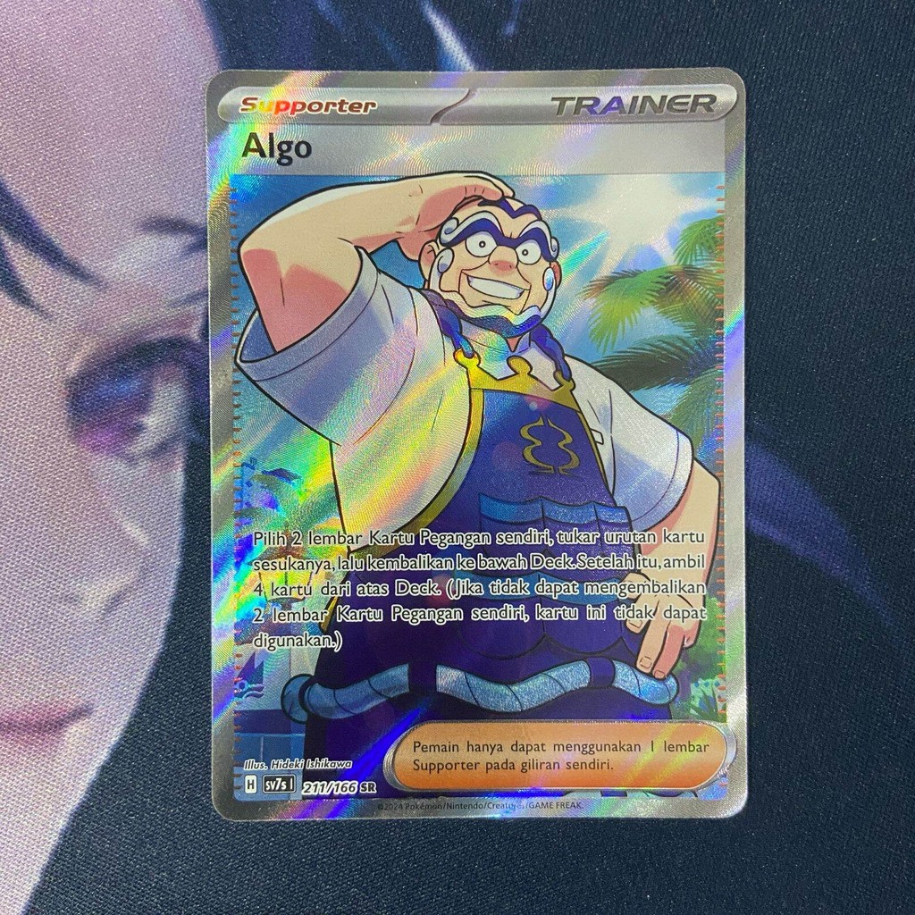 Pokemon (ID) algo - SV7s 211/166 - SR | Shopee Malaysia
