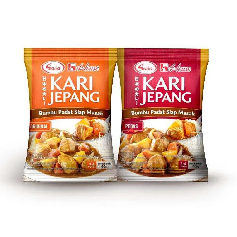 Sasa House Original Japanese Curry 40gr Halal Japanese Curry Sauce ...