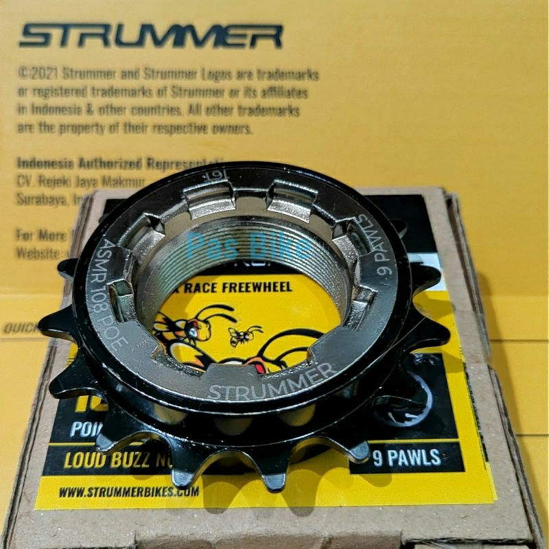 New Freewheel Jangkrik 16T Strummer 9 Pawl ASMR Single BMX Gear ...