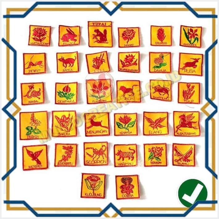 [MUL] REGU SIGN EMBROIDERY - CUSTOM SCOUT TEAM ANIMAL SYMBOL EMBROIDERY ...