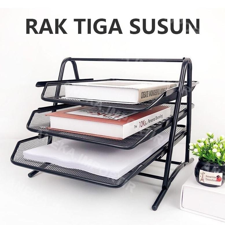 3 Tier Paper Document Letter Rack - Paper Document Letter Tray 3 Tier ...