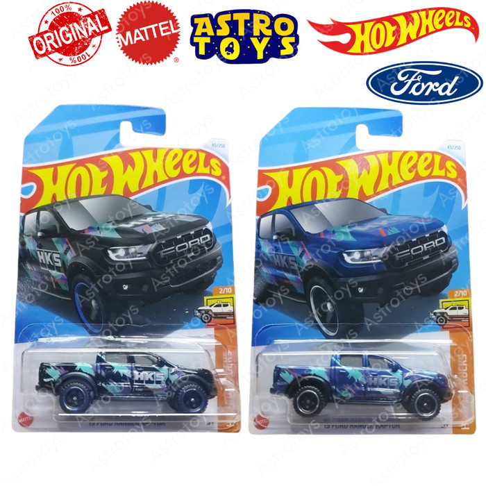 Hot WHEELS BASIC CAR TRUCK 19 FORD RANGER RAPTOR HKS 1:64 - CAR DIECAST ...