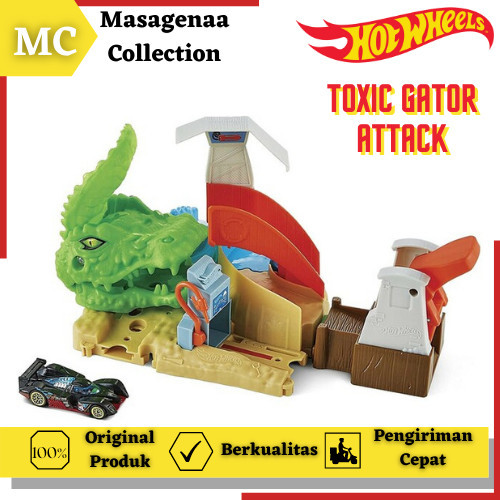 Trek HOT WHEELS TRACK CITY TOXIC GATOR ATTACK PLAYSET ORIGINAL MATTEL | Shopee Malaysia