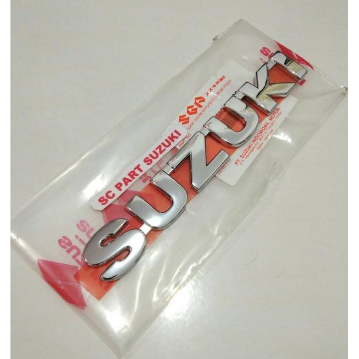 Original suzuki writing logo emblem 15,5cm | Shopee Malaysia