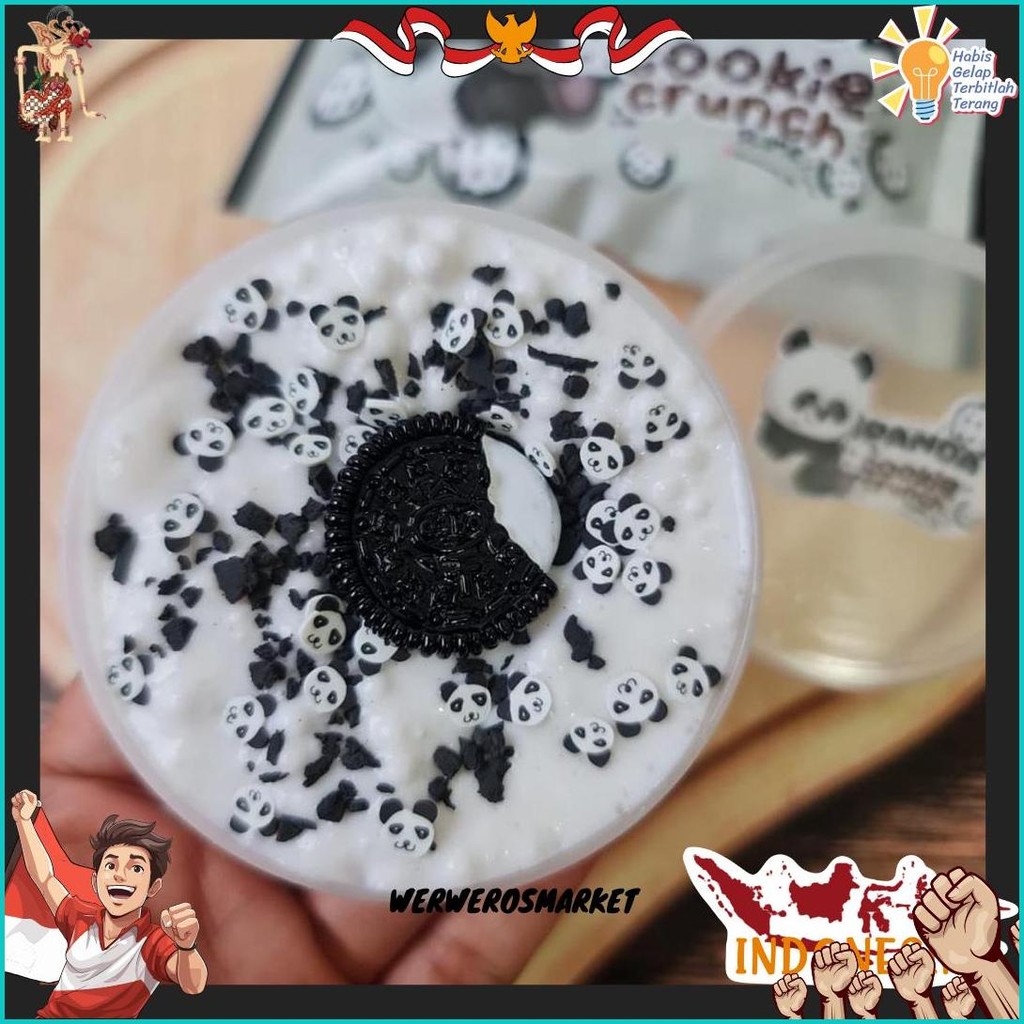 Slime Unihorn Cookie Dough, Choco Bery Bear, Panda Cookie Crunch ...