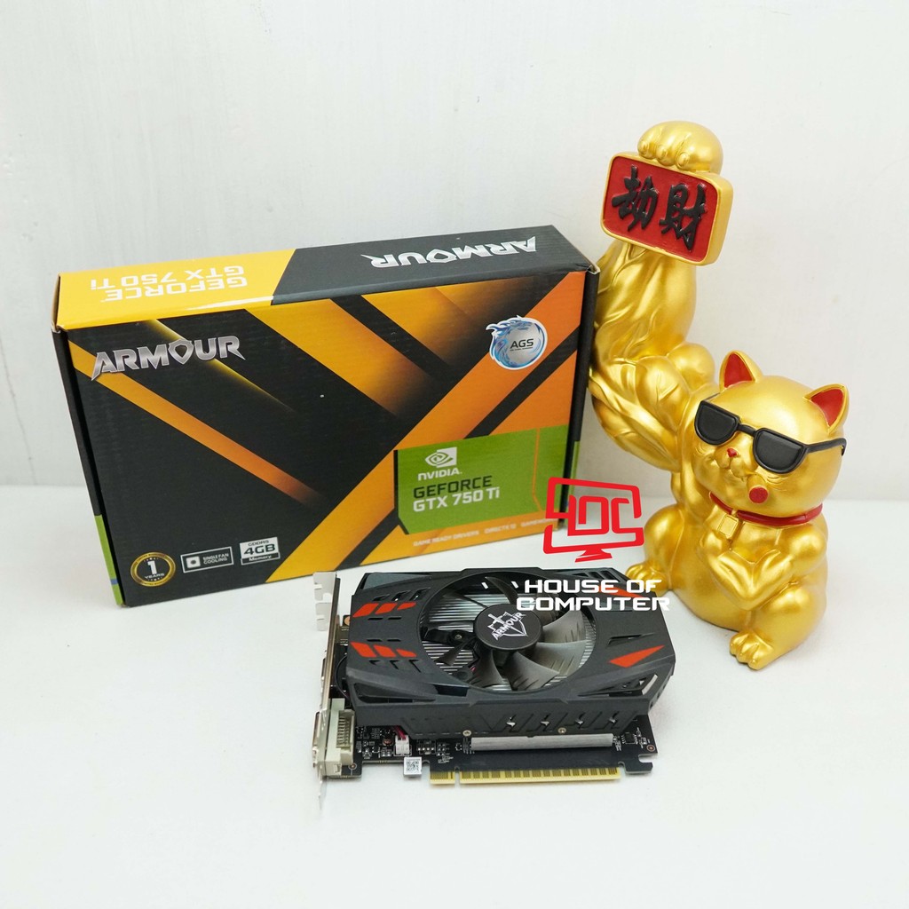 VGA ARMOR GTX 750TI 4GB GDDR5 128 BIT GTX750TI | Shopee Malaysia