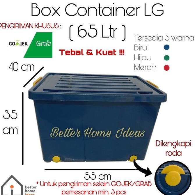 LG Plastic Container Box (65 Ltr) | Shopee Malaysia