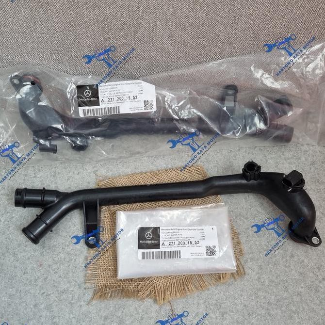 Mercedes M271 W204 W203 W211 Water Pipe Compressor Water Hose Heater ...